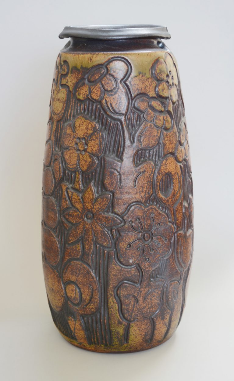 Andrew Bergloff Studio Pottery Vase - Pierson